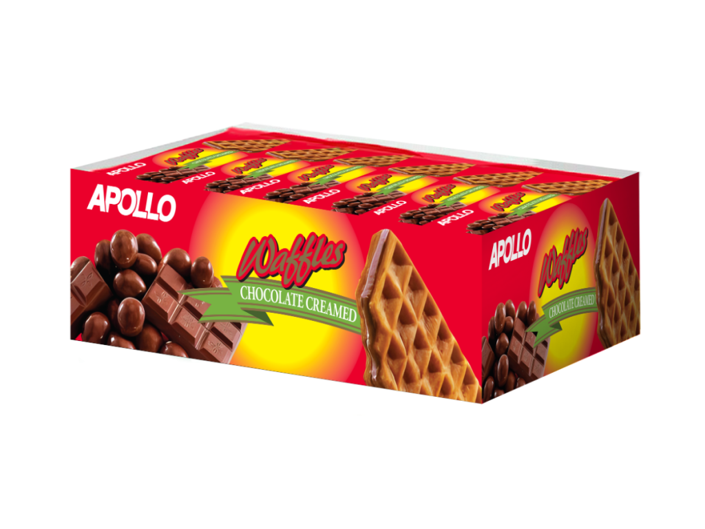 APOLLO Chocolate Creamed Waffle - APOLLO Food Holdings Berhad