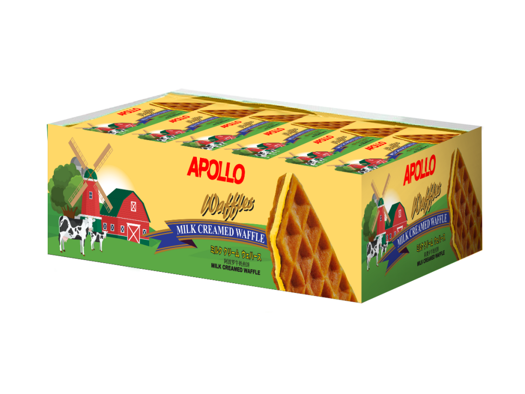 APOLLO Milk Creamed Waffle - APOLLO Food Holdings Berhad