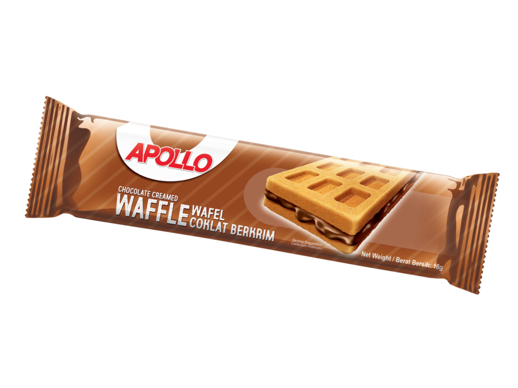 APOLLO Chocolate Creamed Waffle - APOLLO Food Holdings Berhad