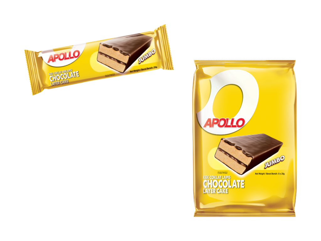 APOLLO Jumbo Chocolate Layer Cake