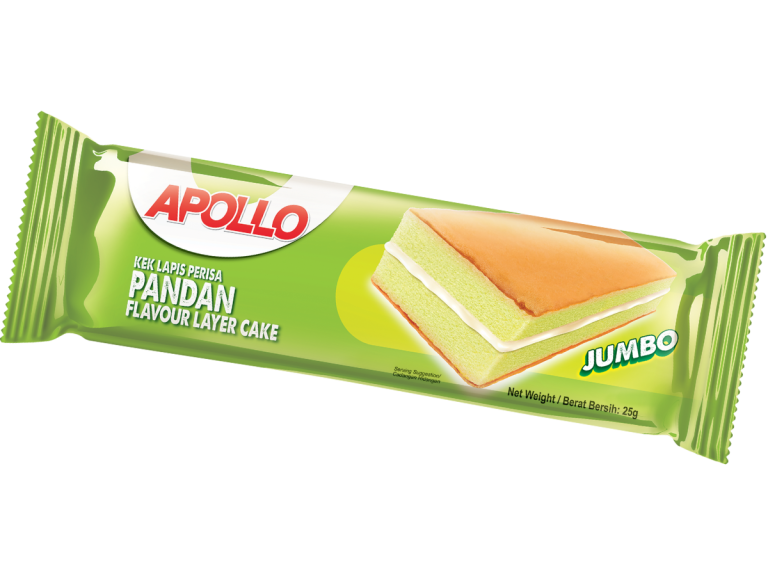 APOLLO Jumbo Pandan Flavour Layer Cake